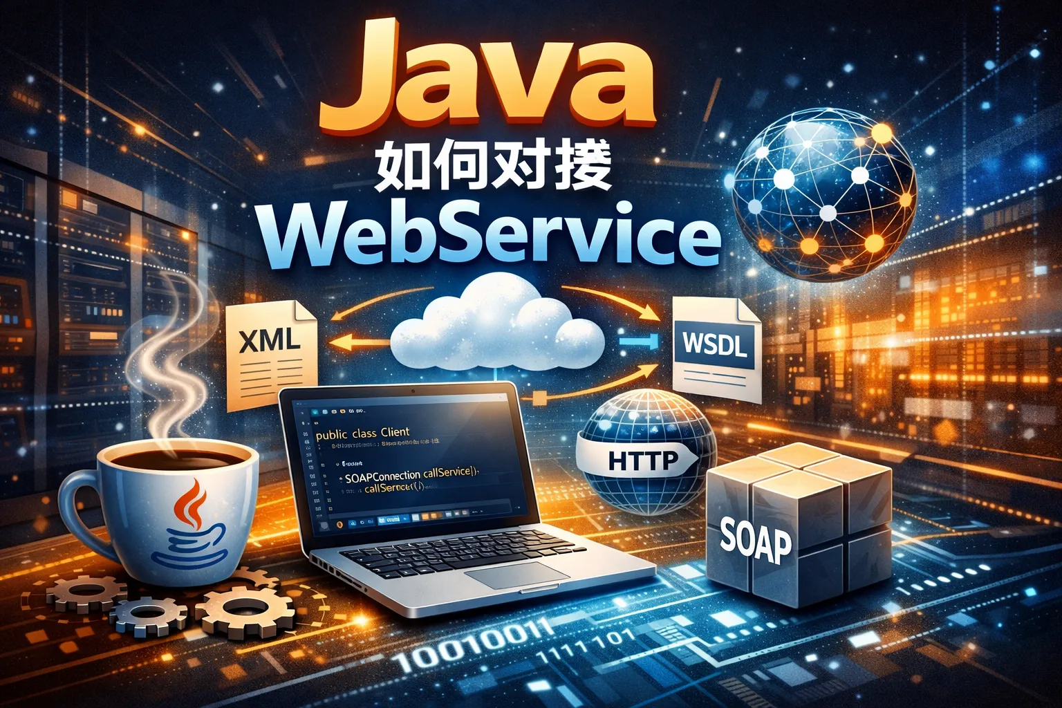 java如何对接webservice