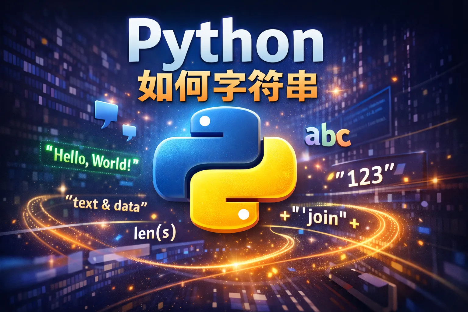 python如何字符串