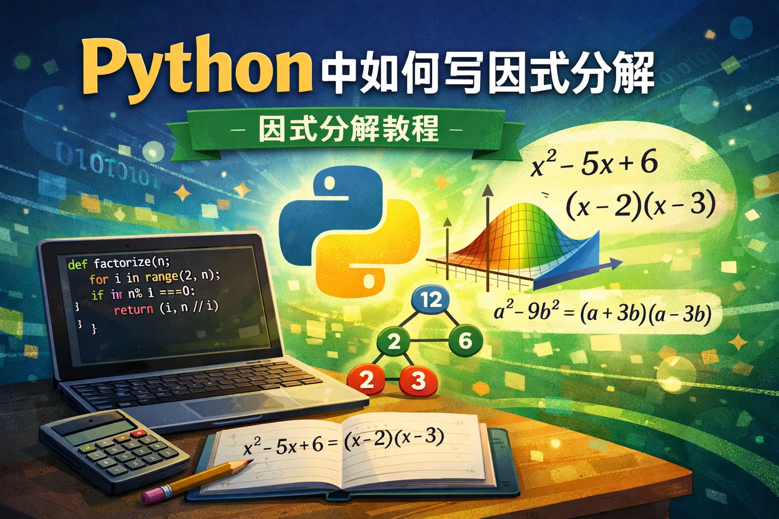 python中如何写因式分解