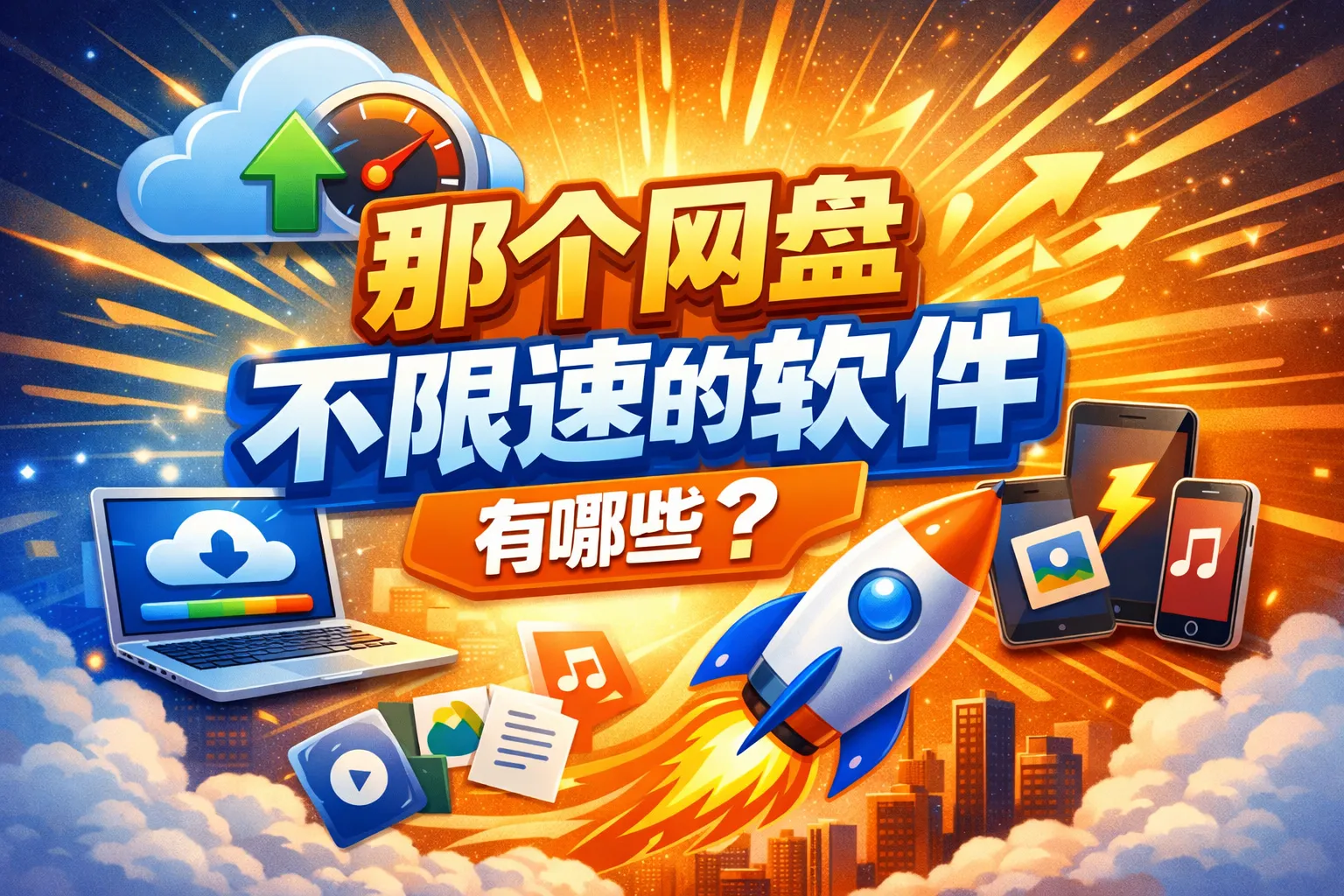 那个网盘不限速的软件有哪些