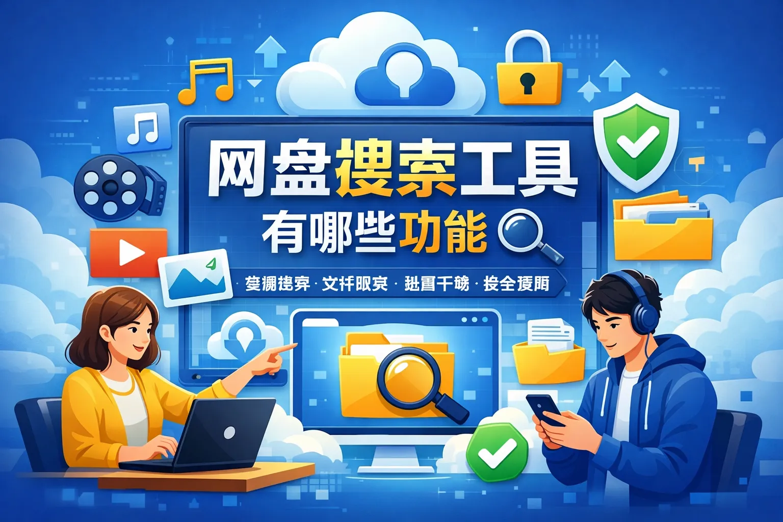 网盘搜索工具有哪些功能