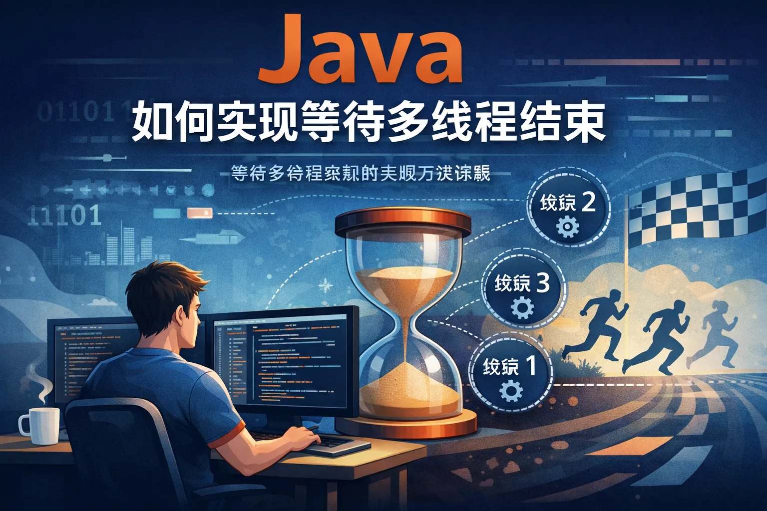 java如何实现等待多线程结束