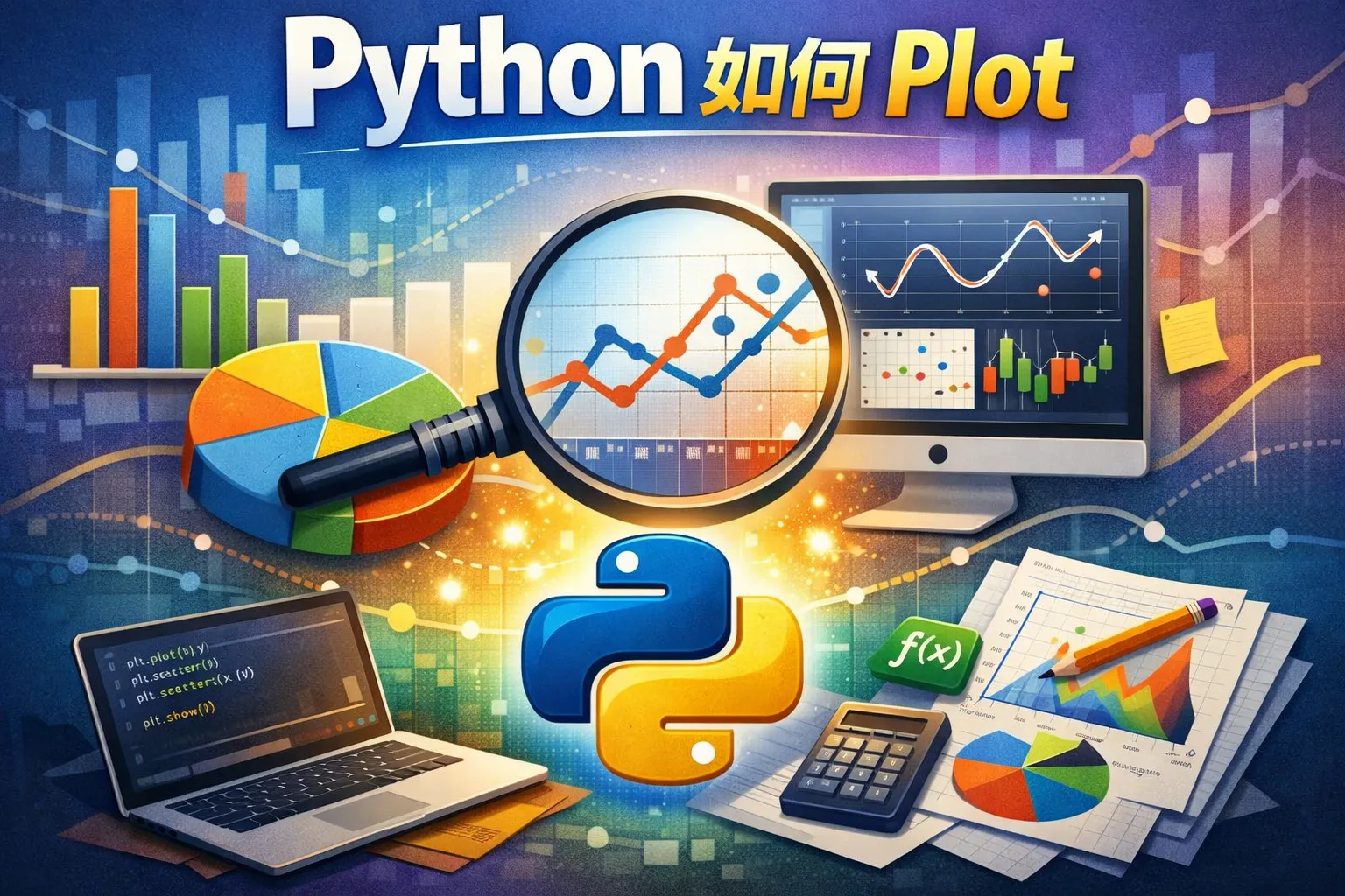python 如何plot