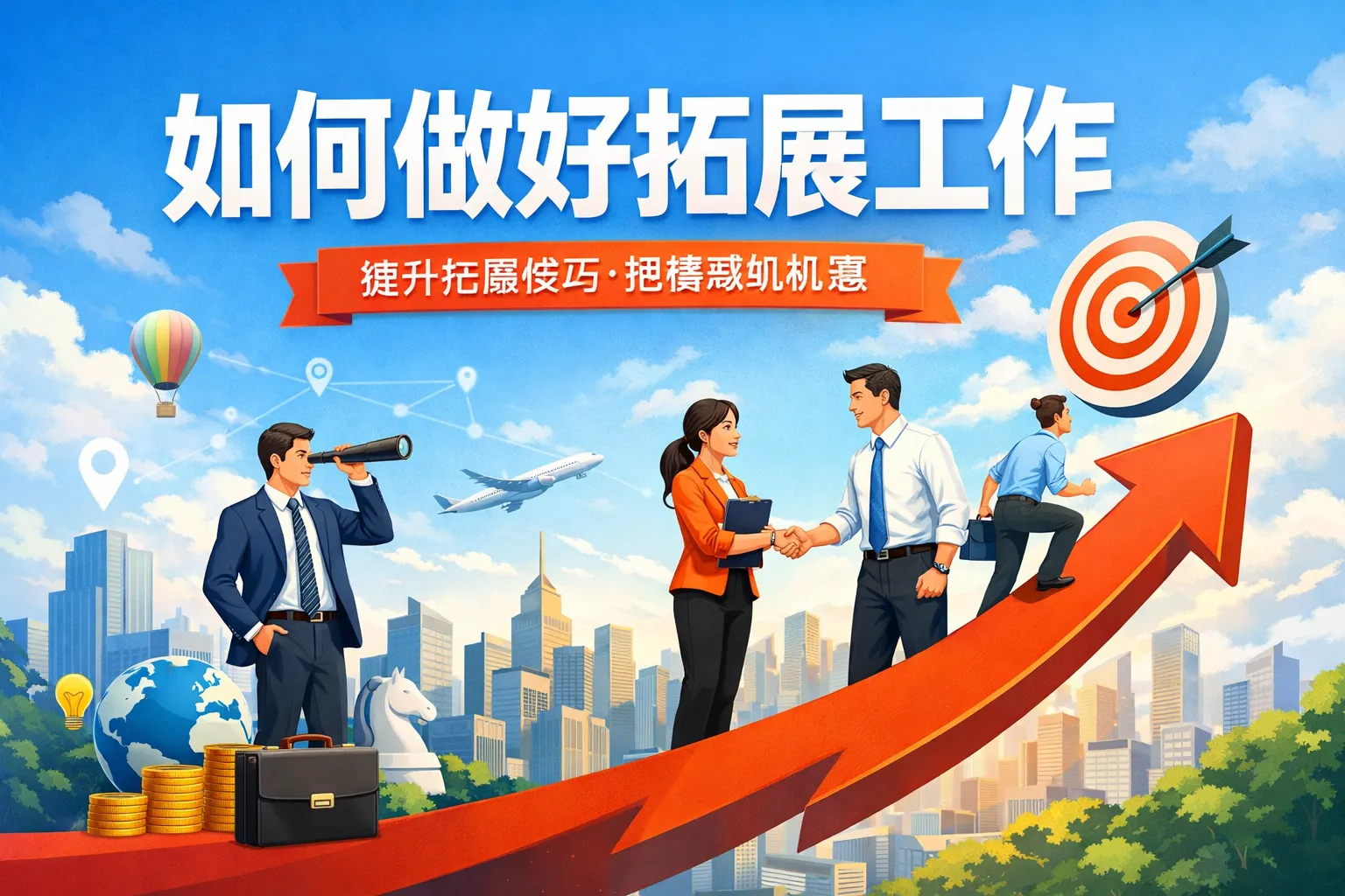 如何做好拓展工作