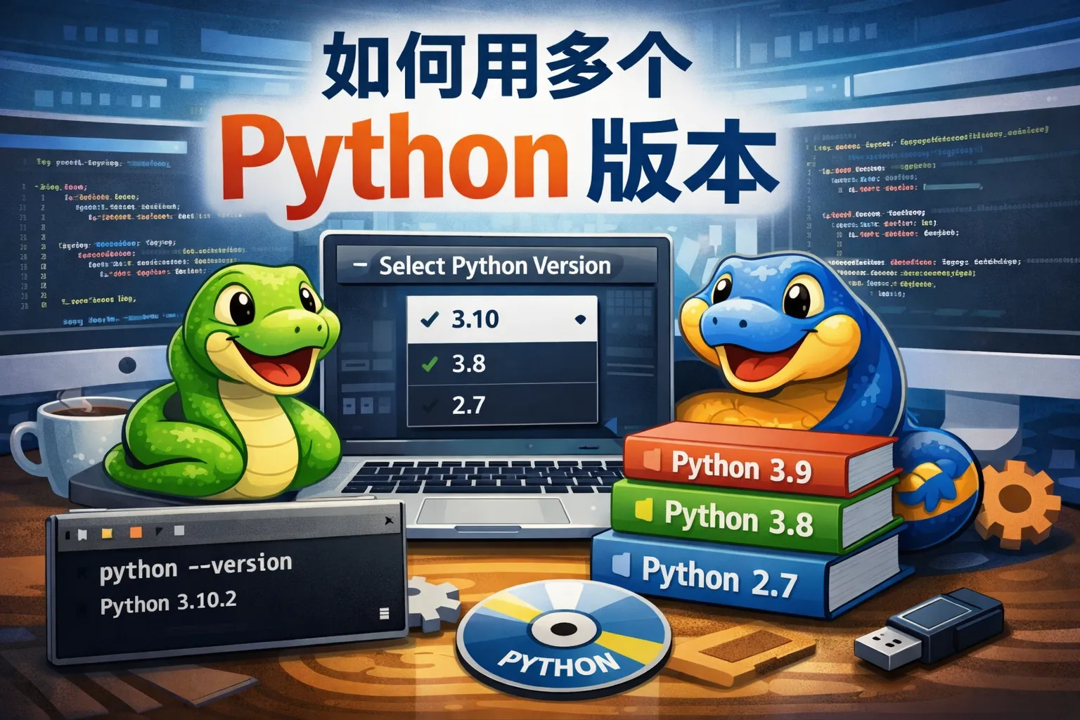 如何用多个python版本