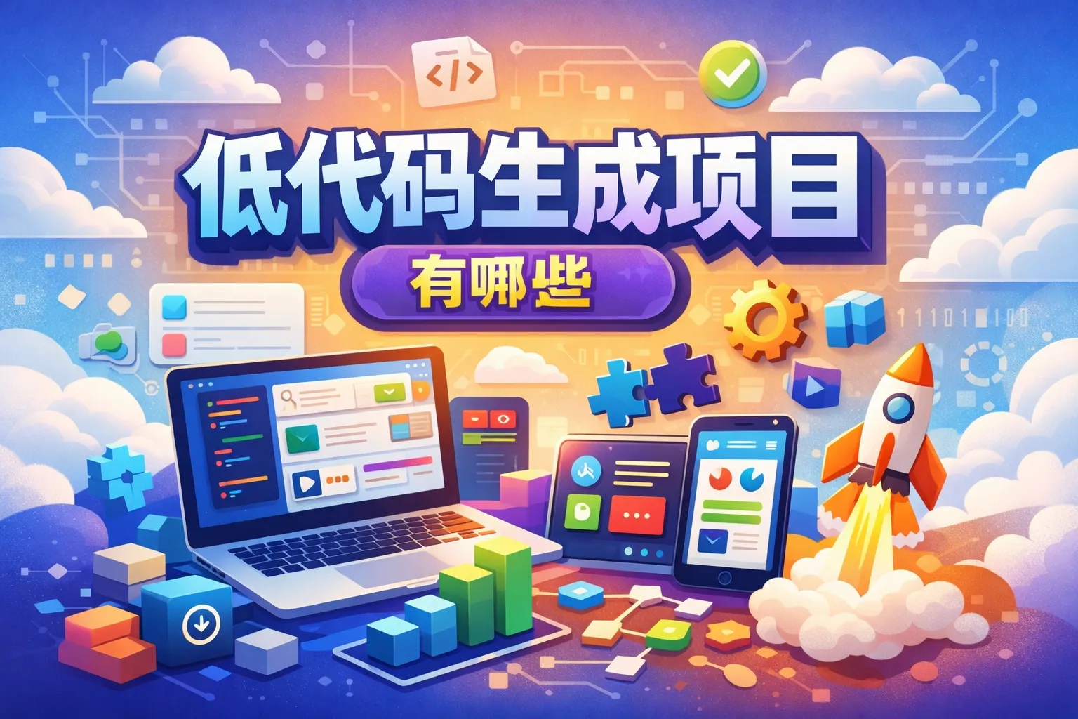 低代码生成项目有哪些