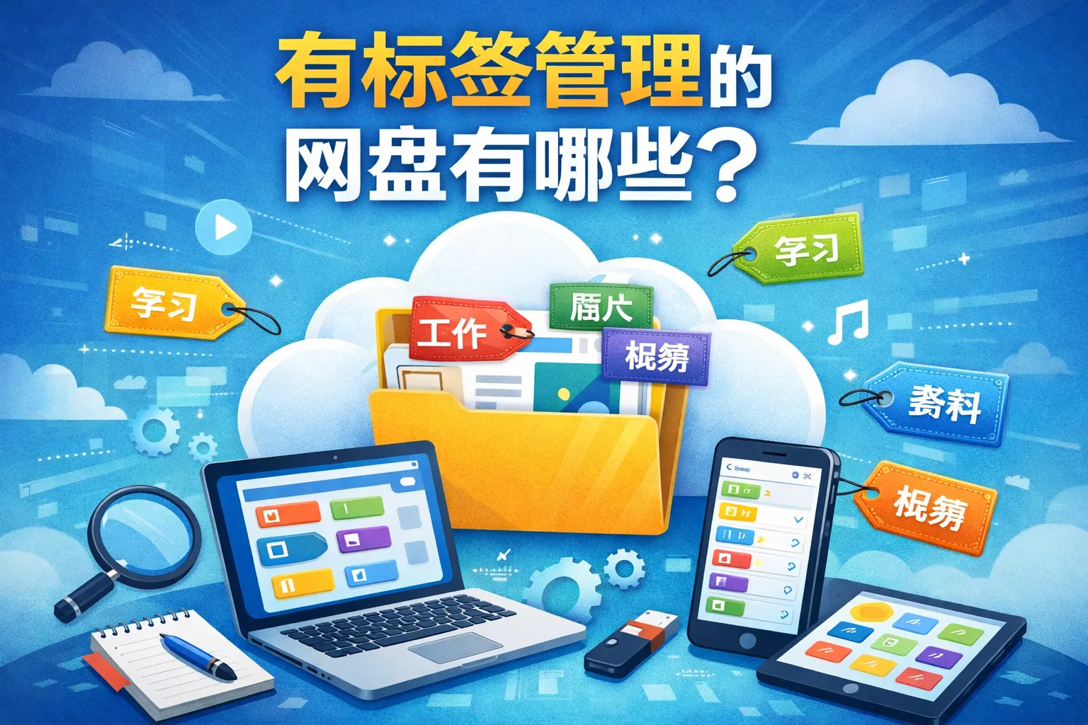 有标签管理的网盘有哪些