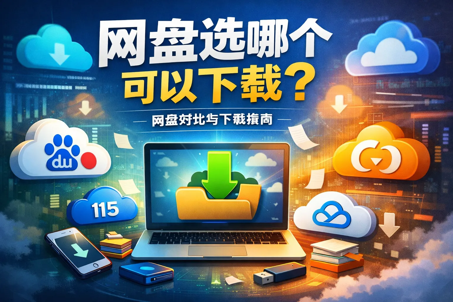 网盘选哪个可以下载