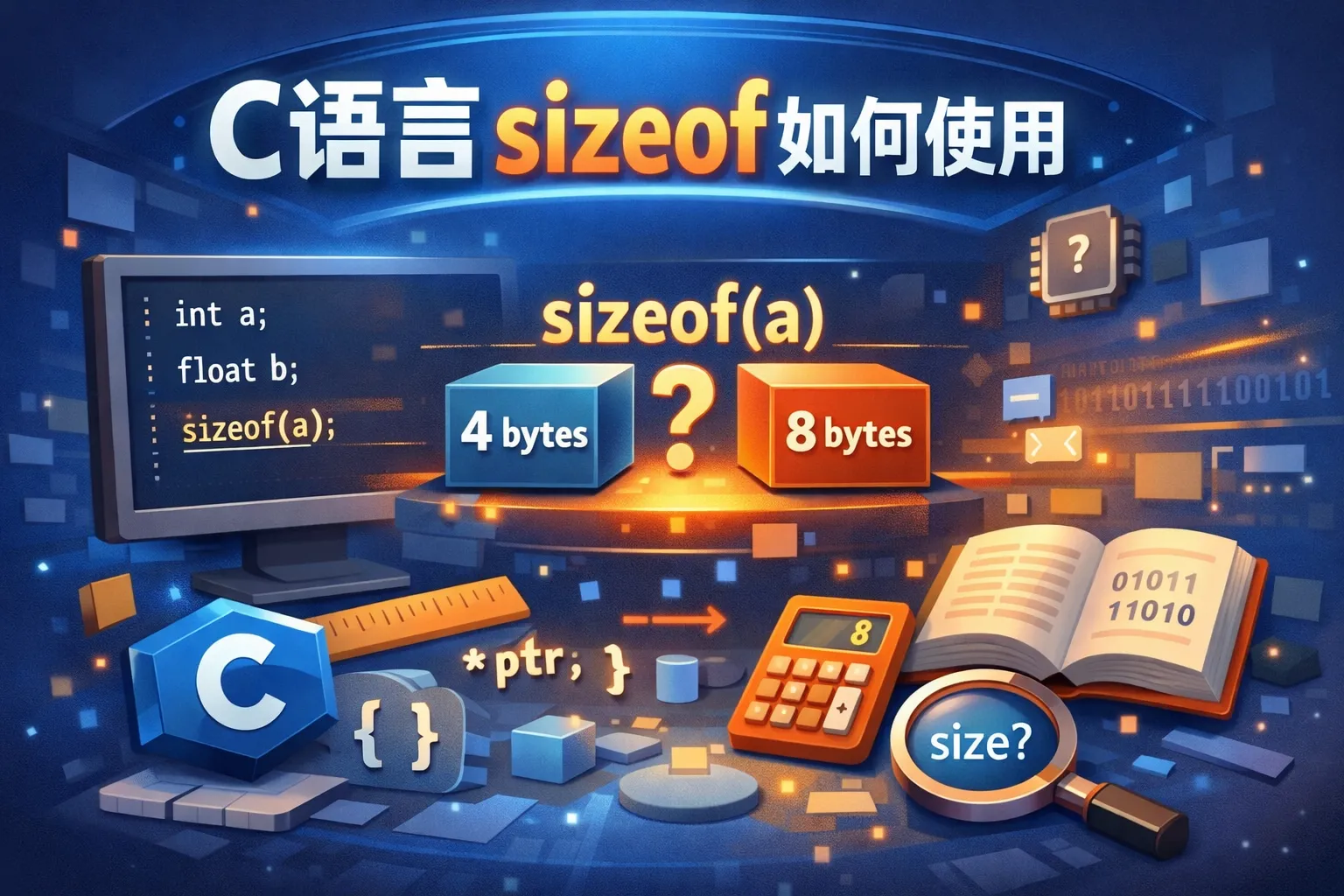 c语言sizeof如何使用