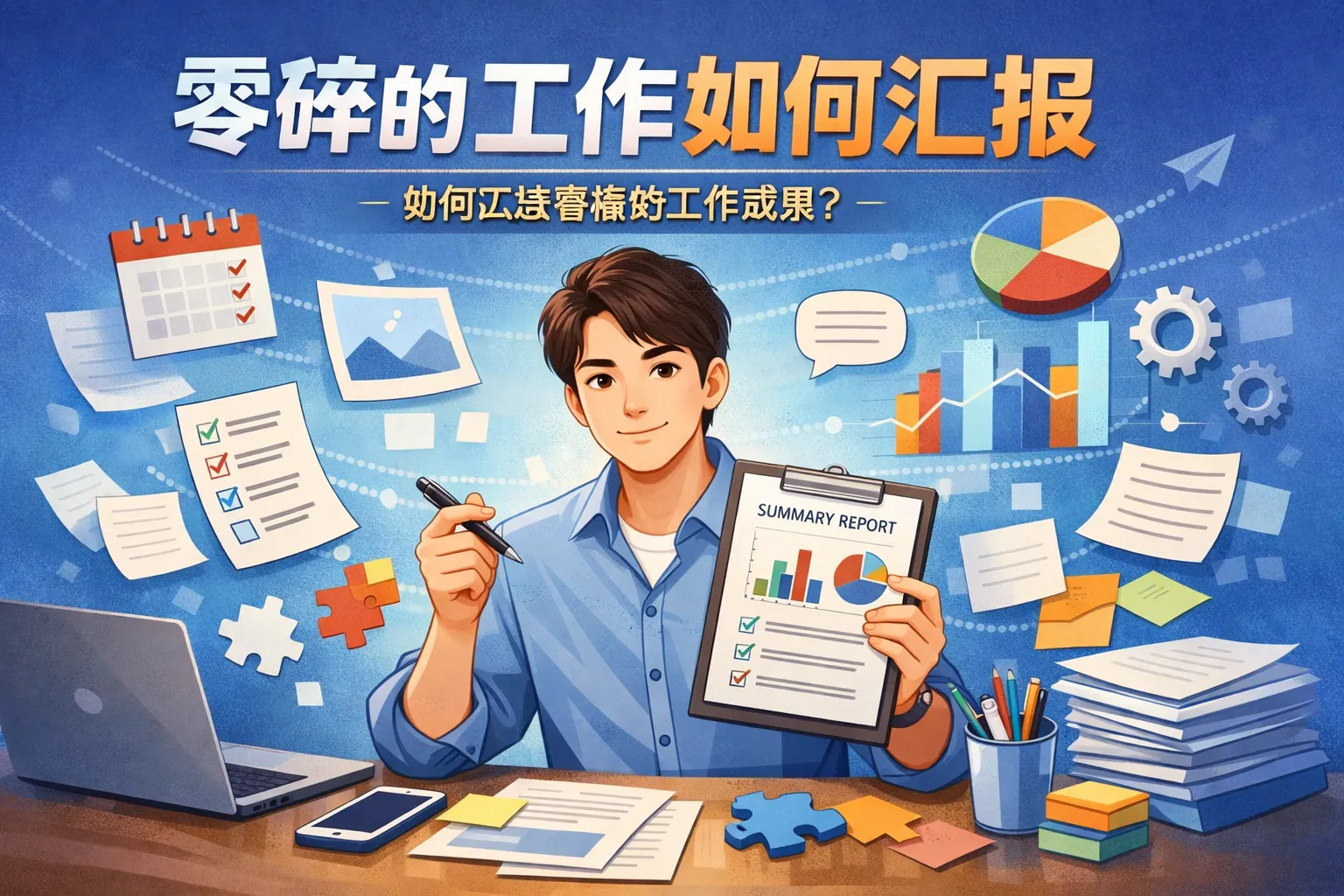 零碎的工作如何汇报