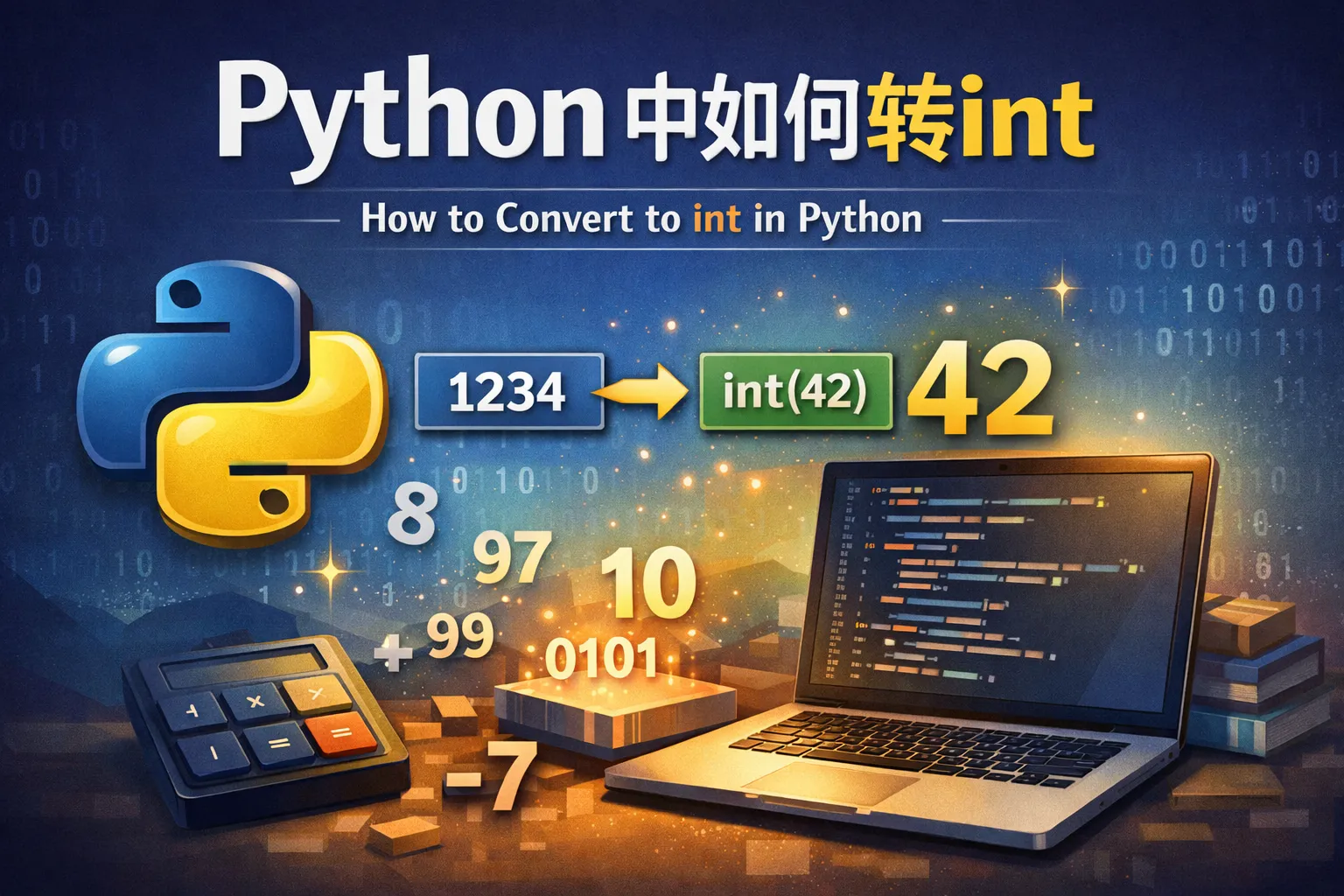 python中如何转int