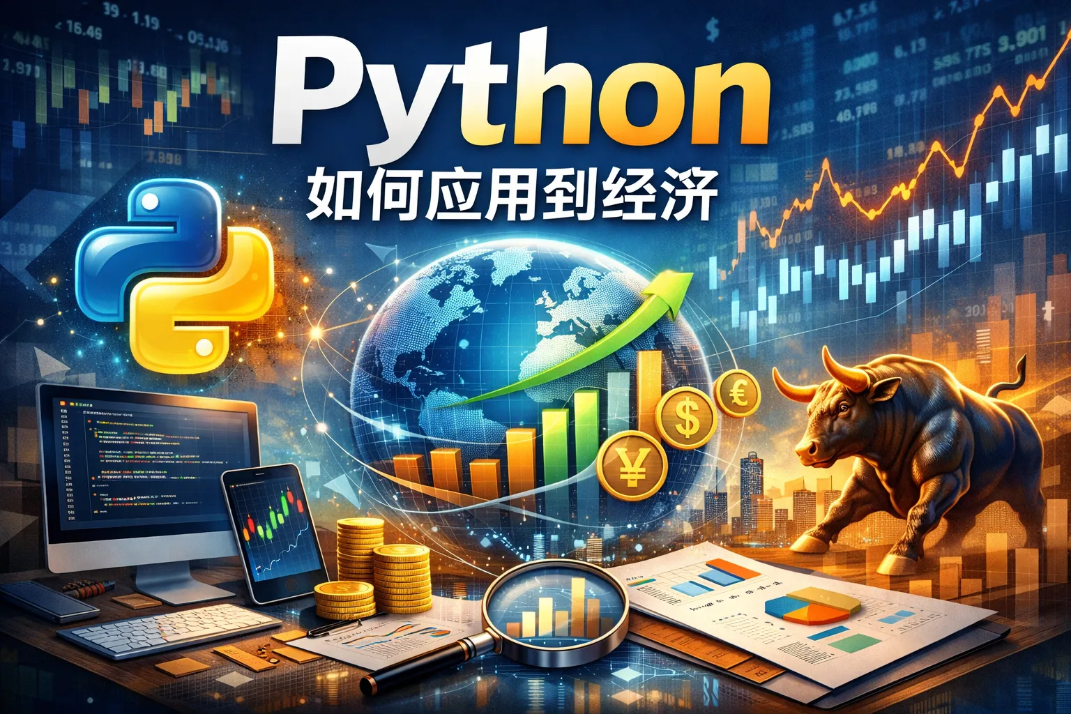 python如何应用到经济