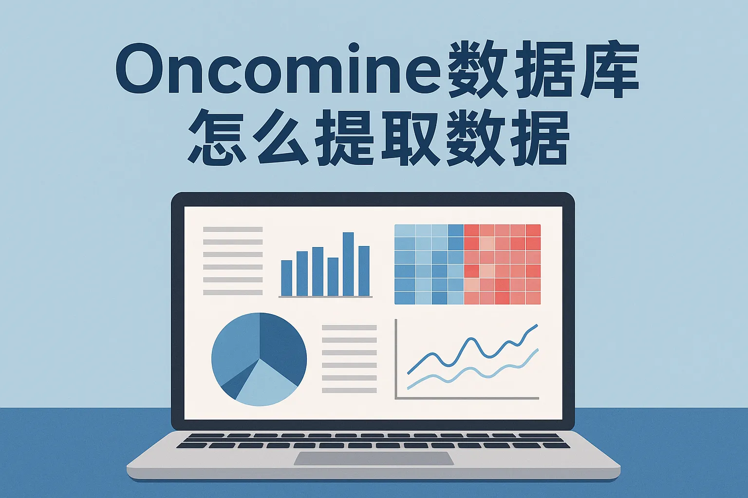 oncomine数据库怎么提取数据