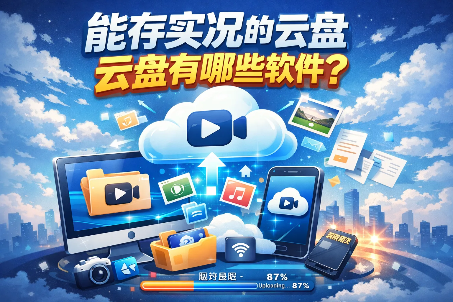 能存实况的云盘有哪些软件