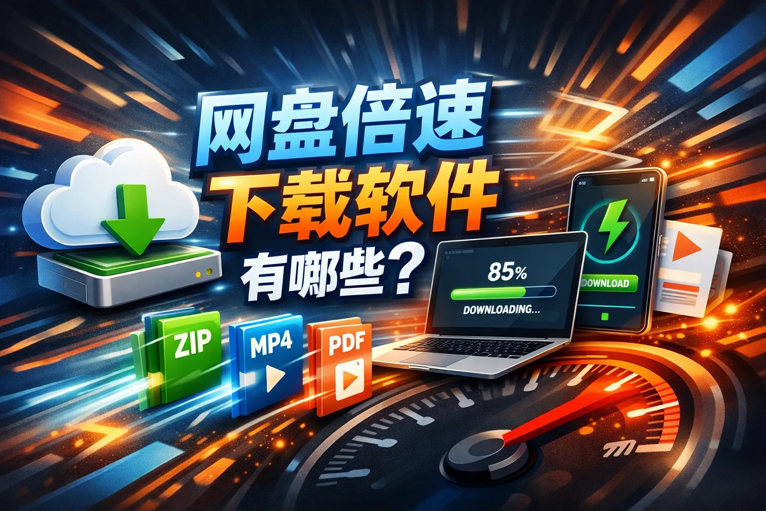 网盘倍速下载软件有哪些