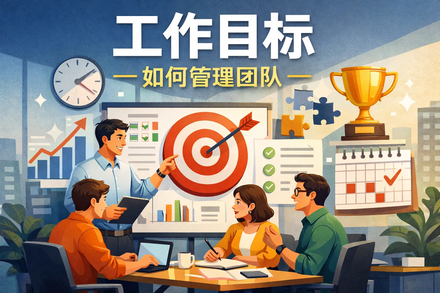 工作目标如何管理团队