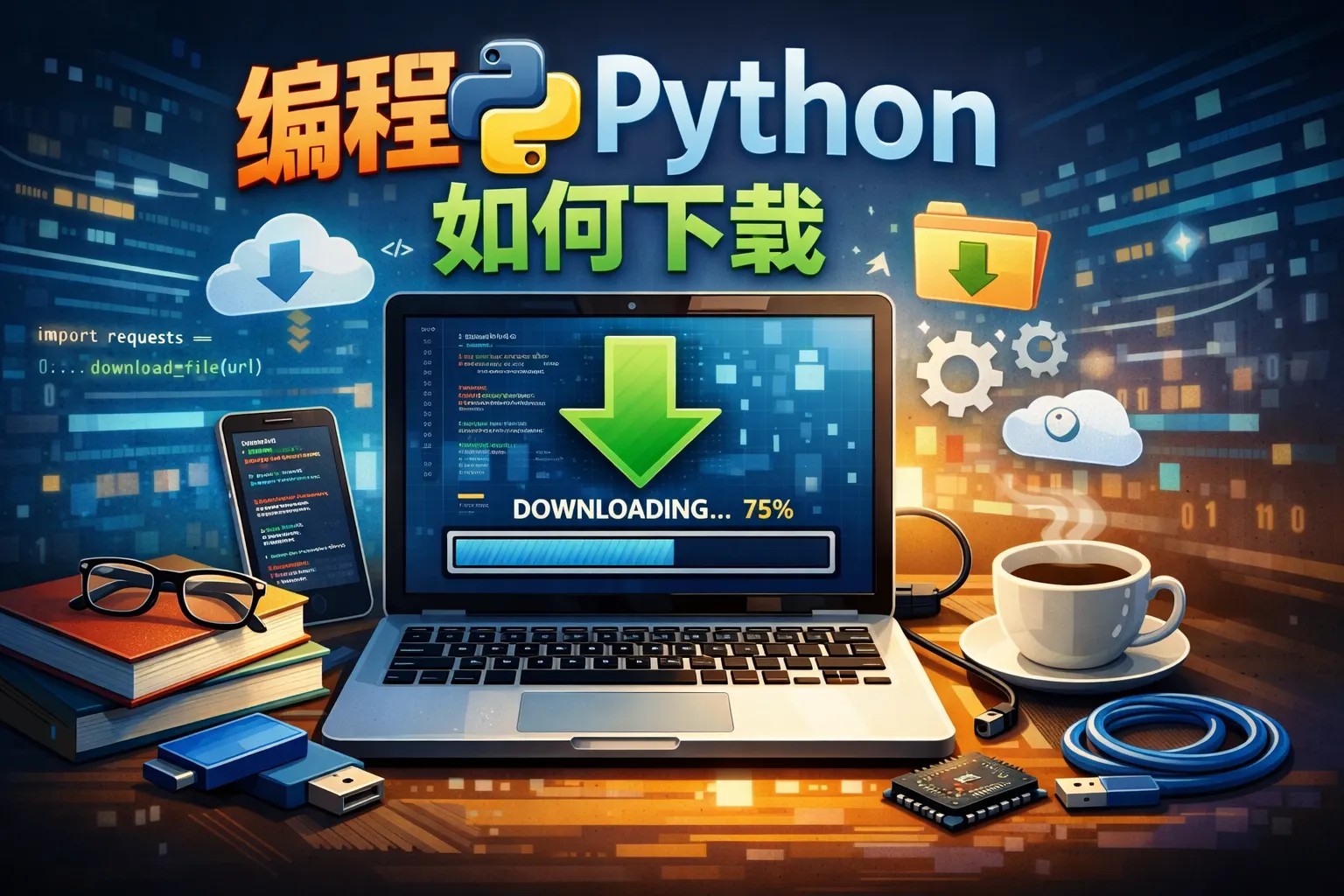 编程python如何下载