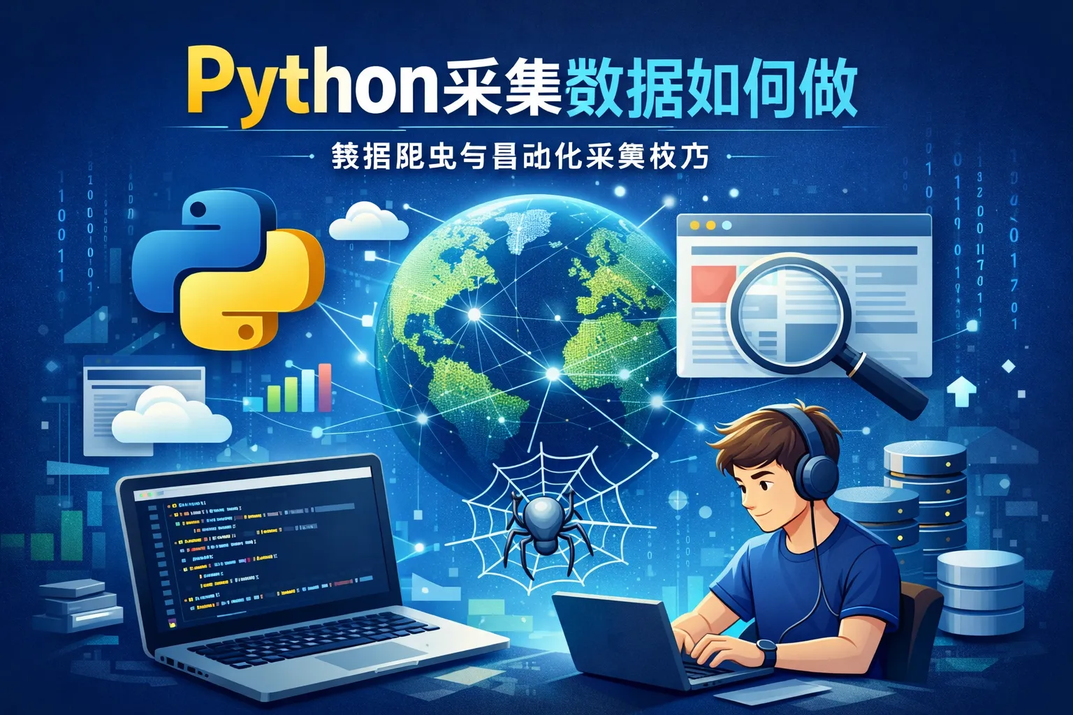 python采集数据如何做