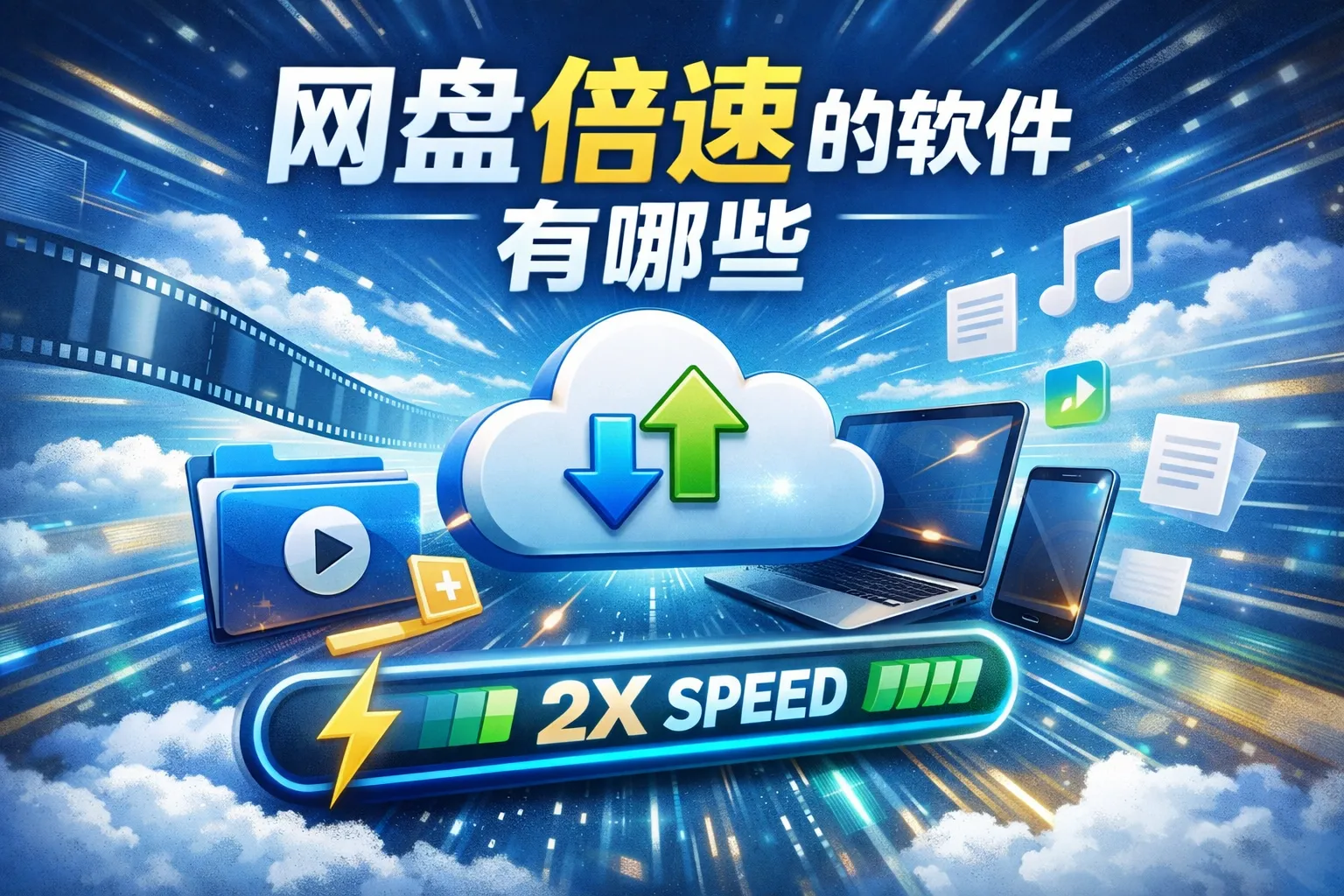 网盘倍速的软件有哪些