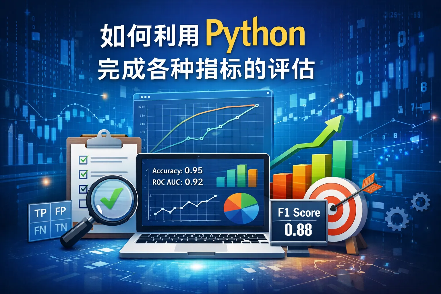 如何利用python完成各种指标的评估