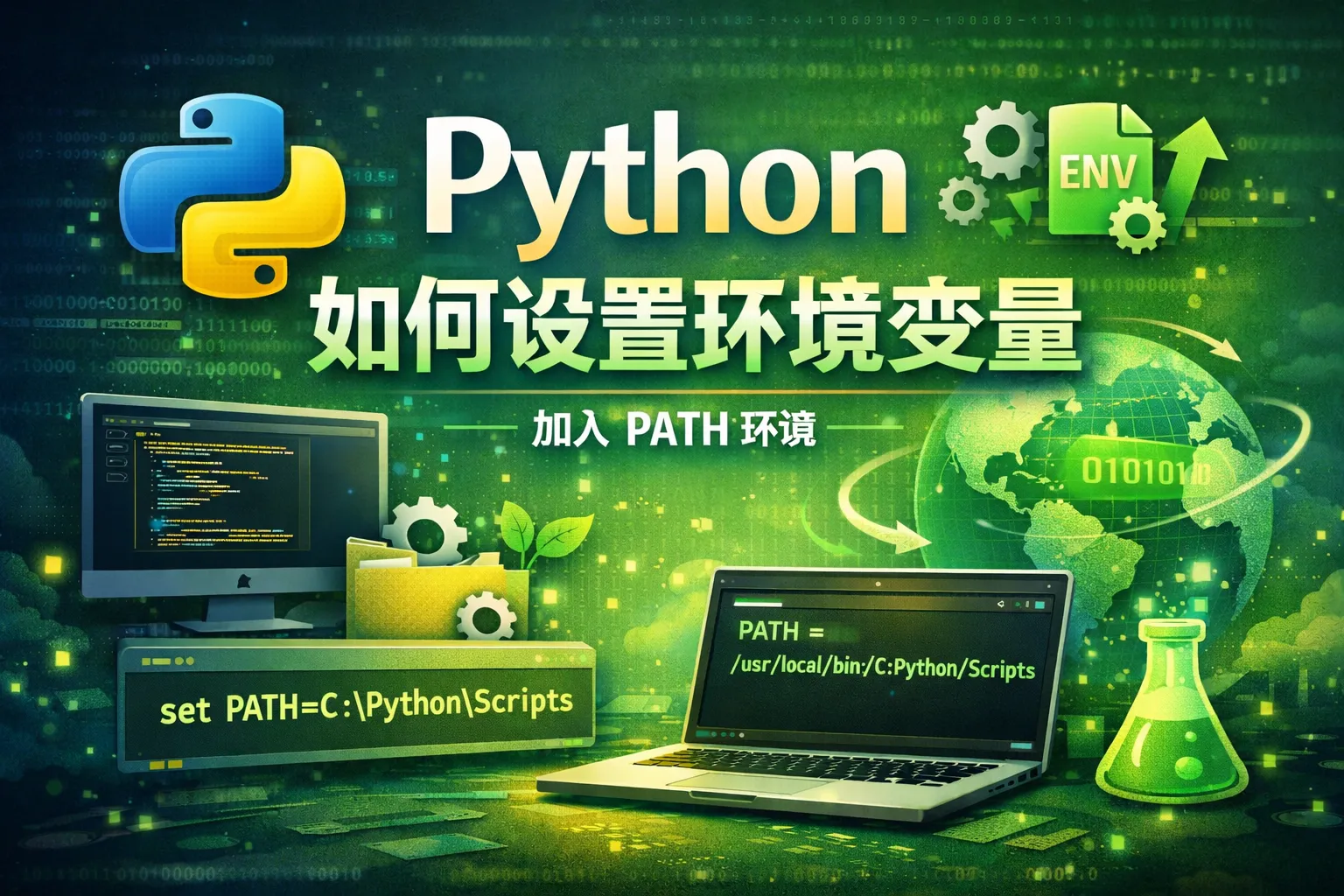 python如何设置环境变量加入