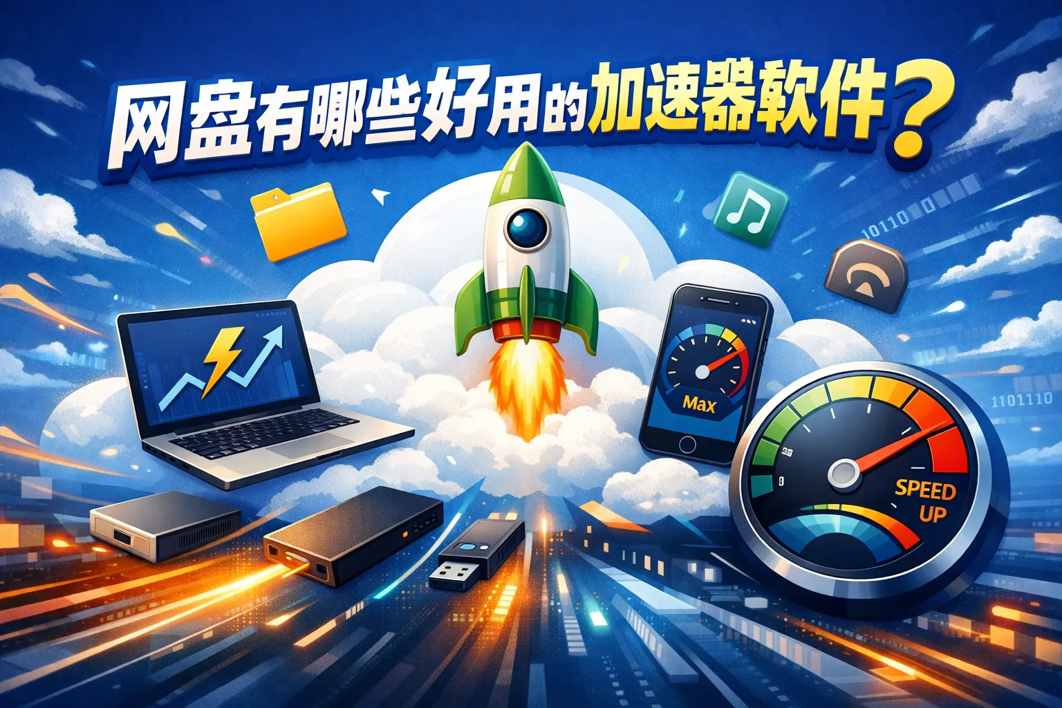网盘有哪些好用的加速器软件