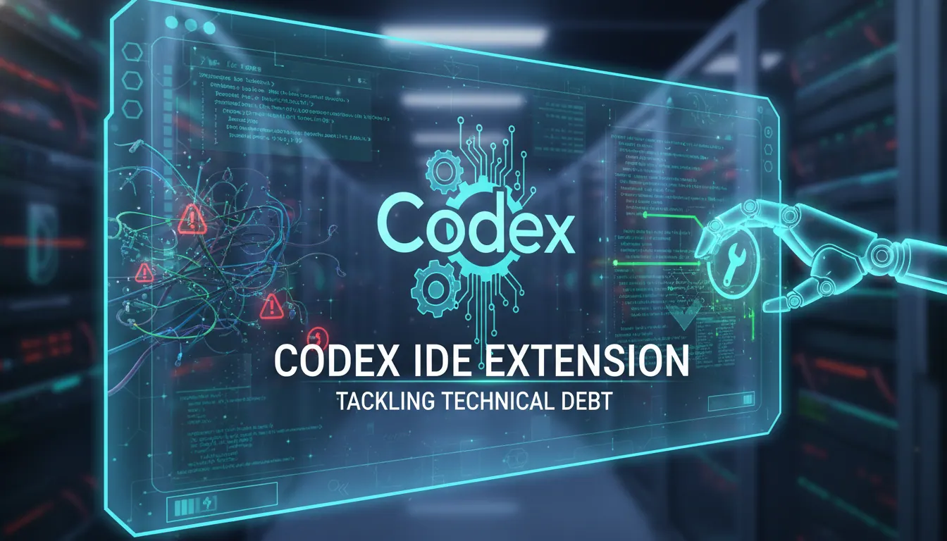Codex IDE 扩展 如何处理技术债