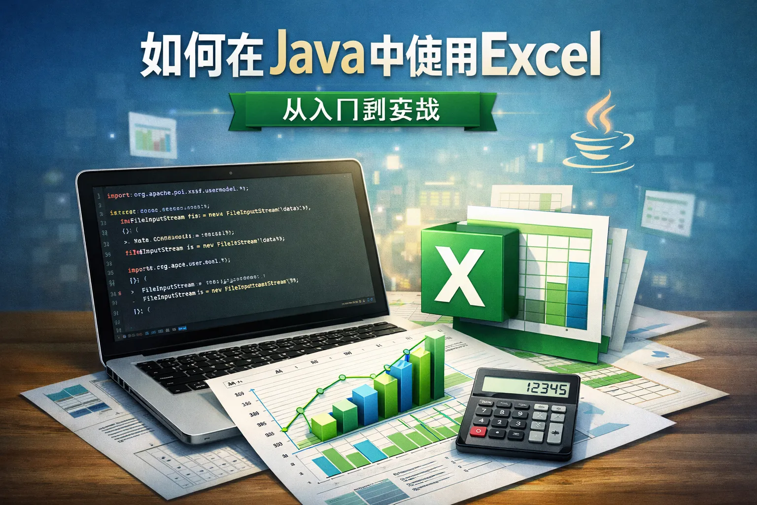 如何在java中使用excel