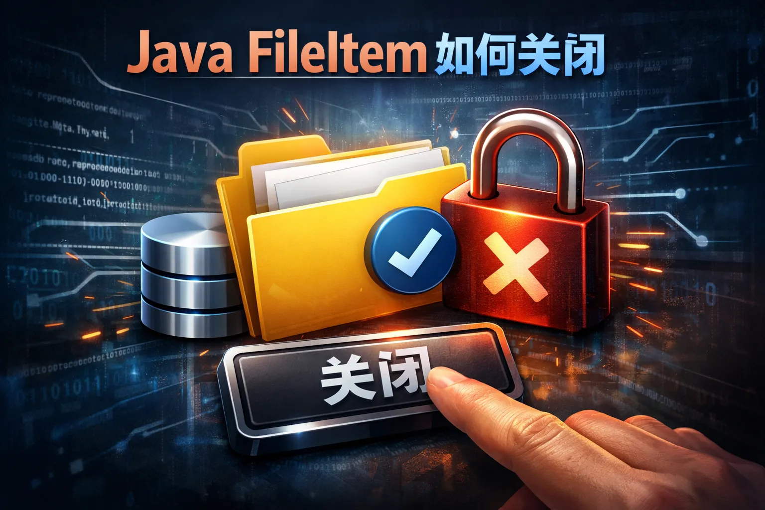 java fileitem如何关闭