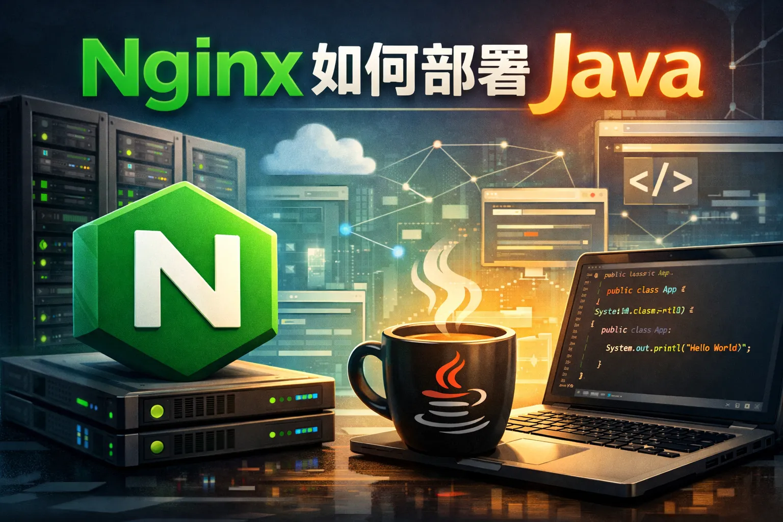 nginx 如何部署java