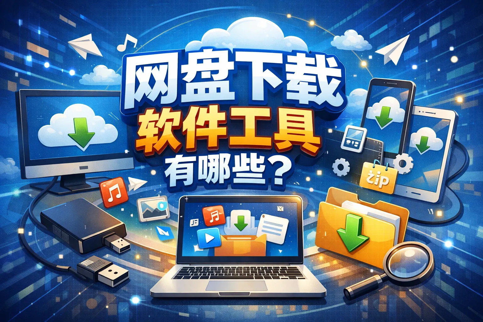 网盘下载软件工具有哪些