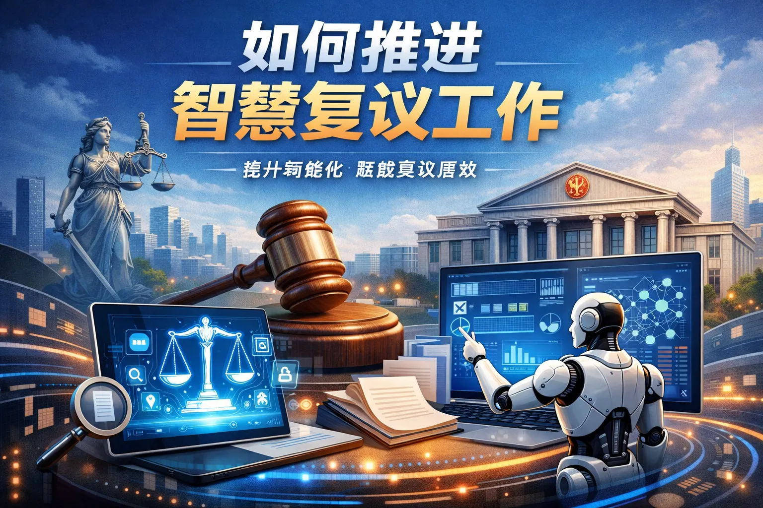 如何推进智慧复议工作