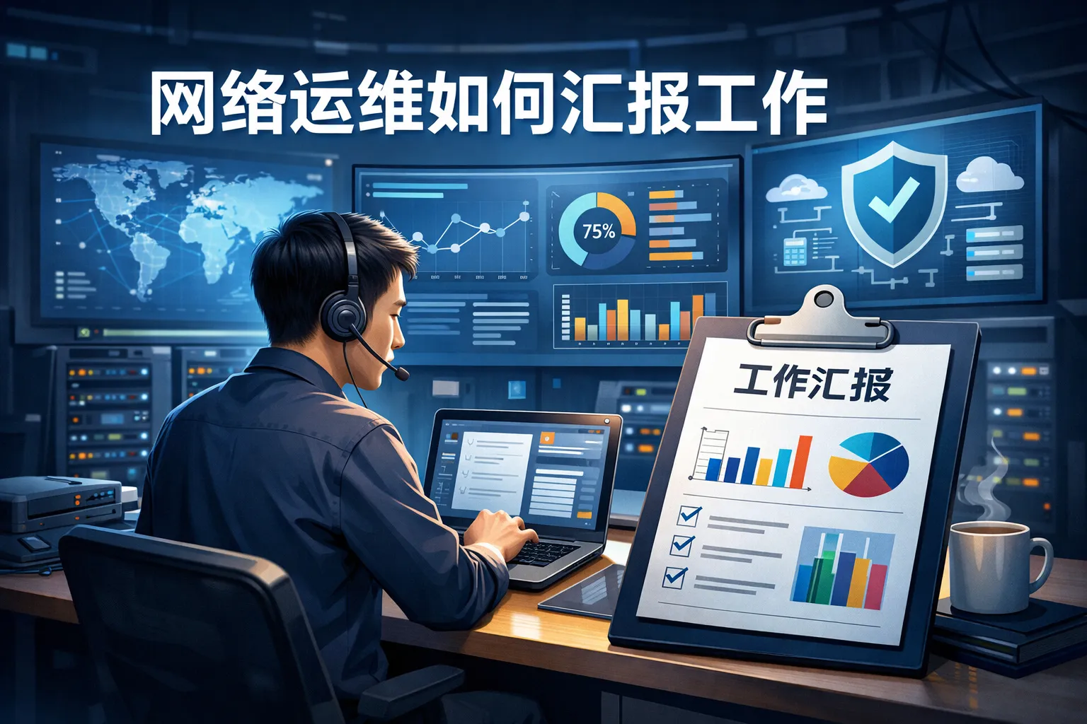 网络运维如何汇报工作
