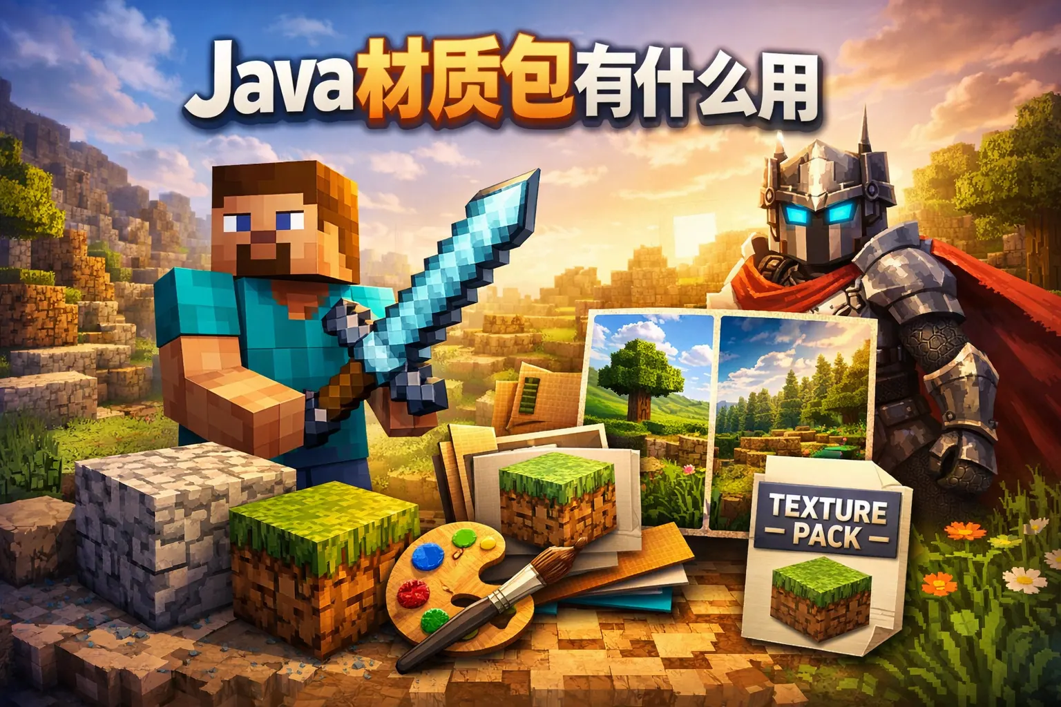 java材质包有什么用