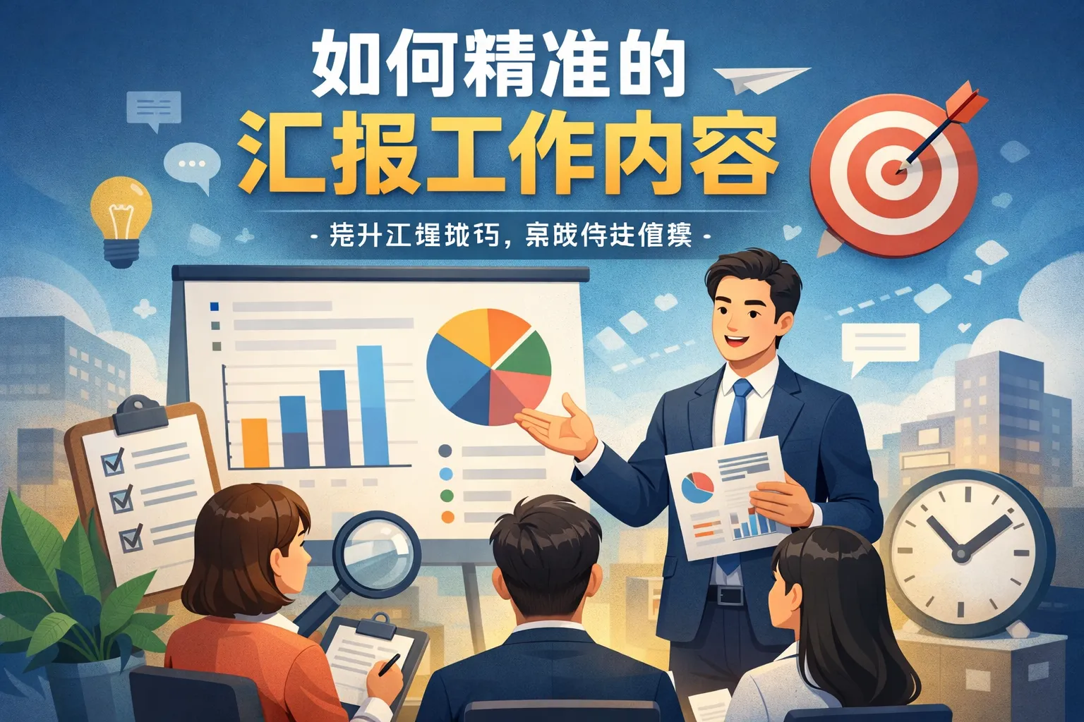 如何精准的汇报工作内容