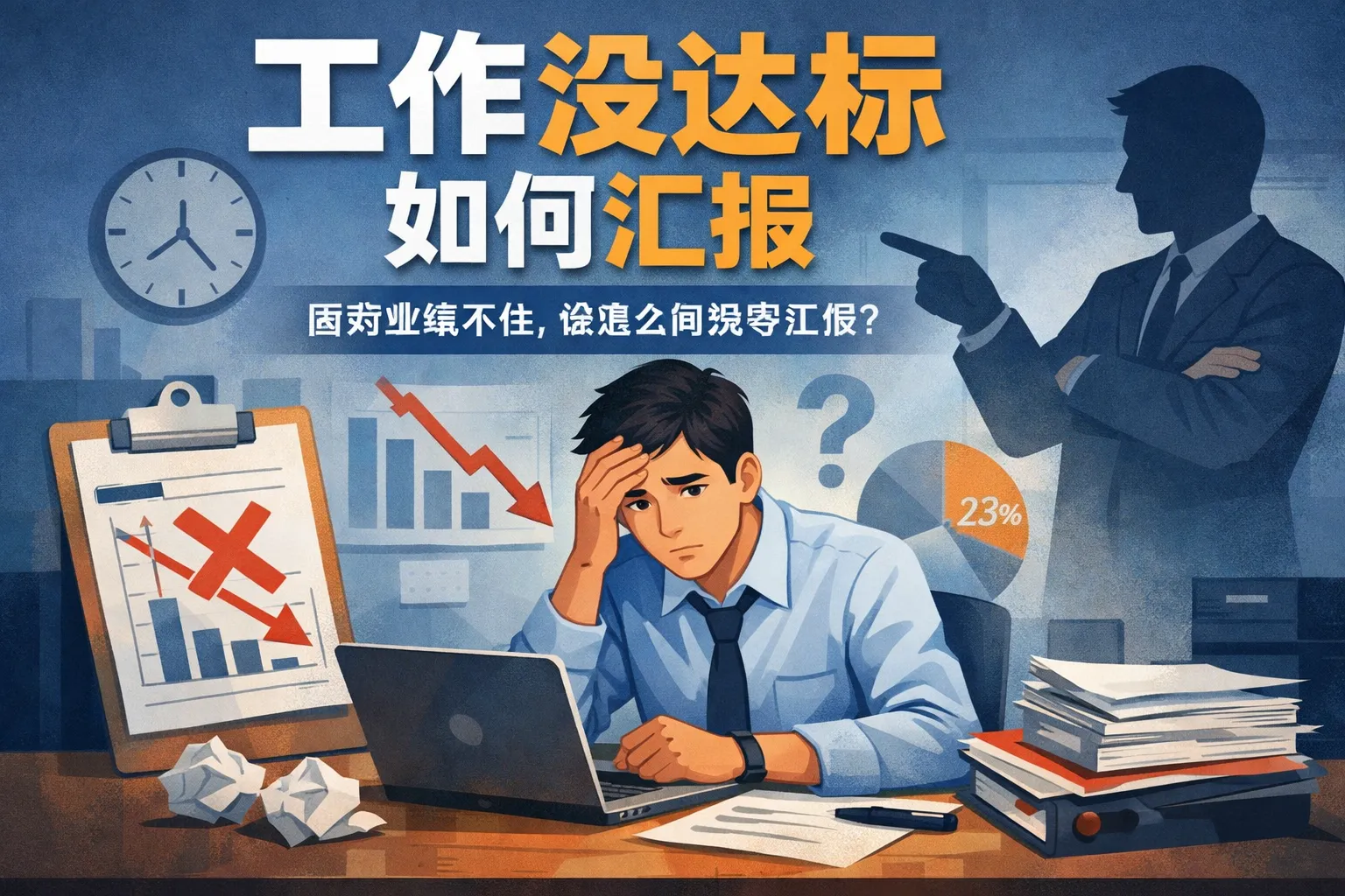 工作没达标如何汇报