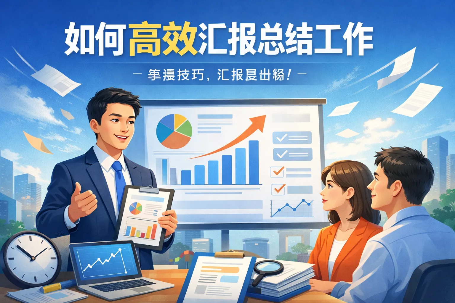 如何高效汇报总结工作