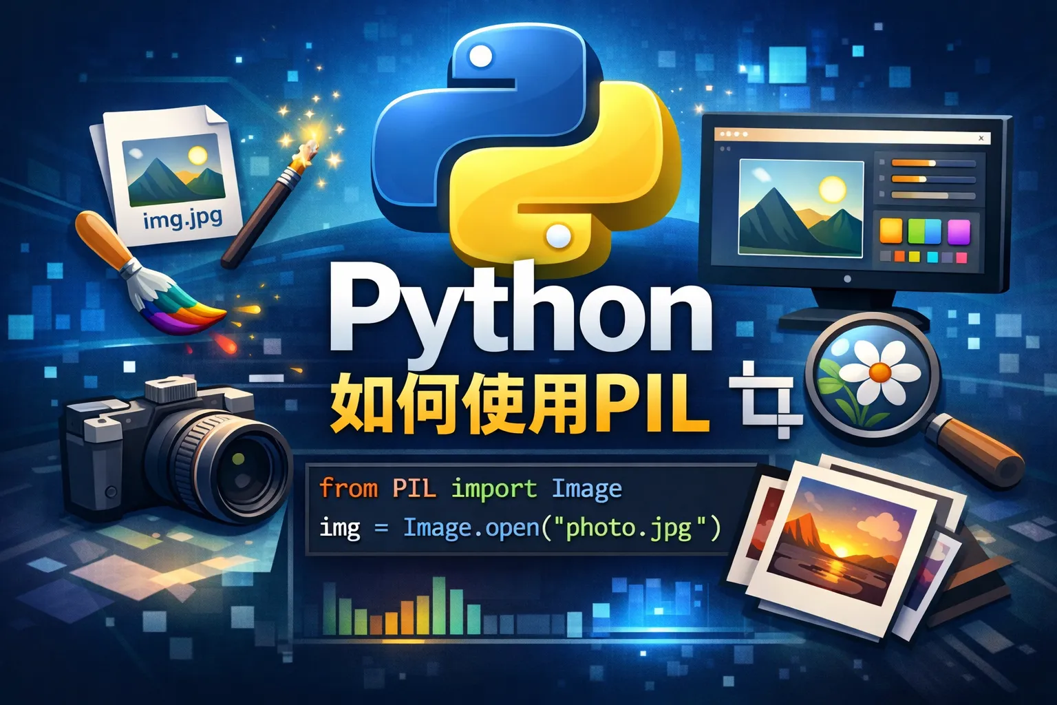 python如何使用pil