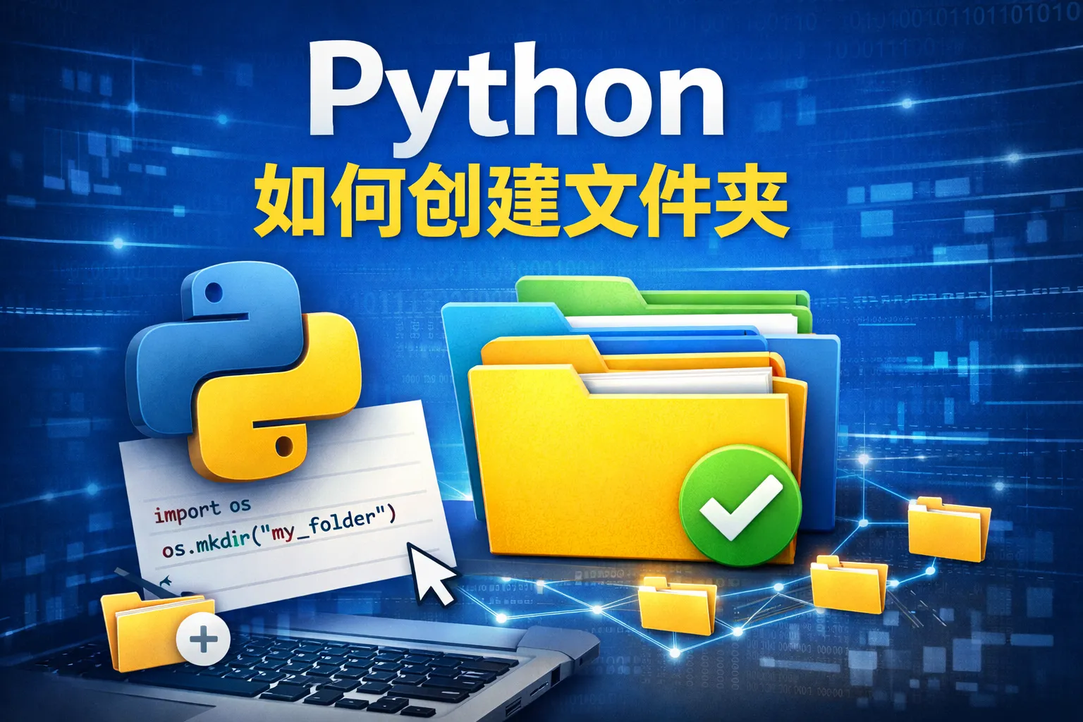 Python如何创建及件夹