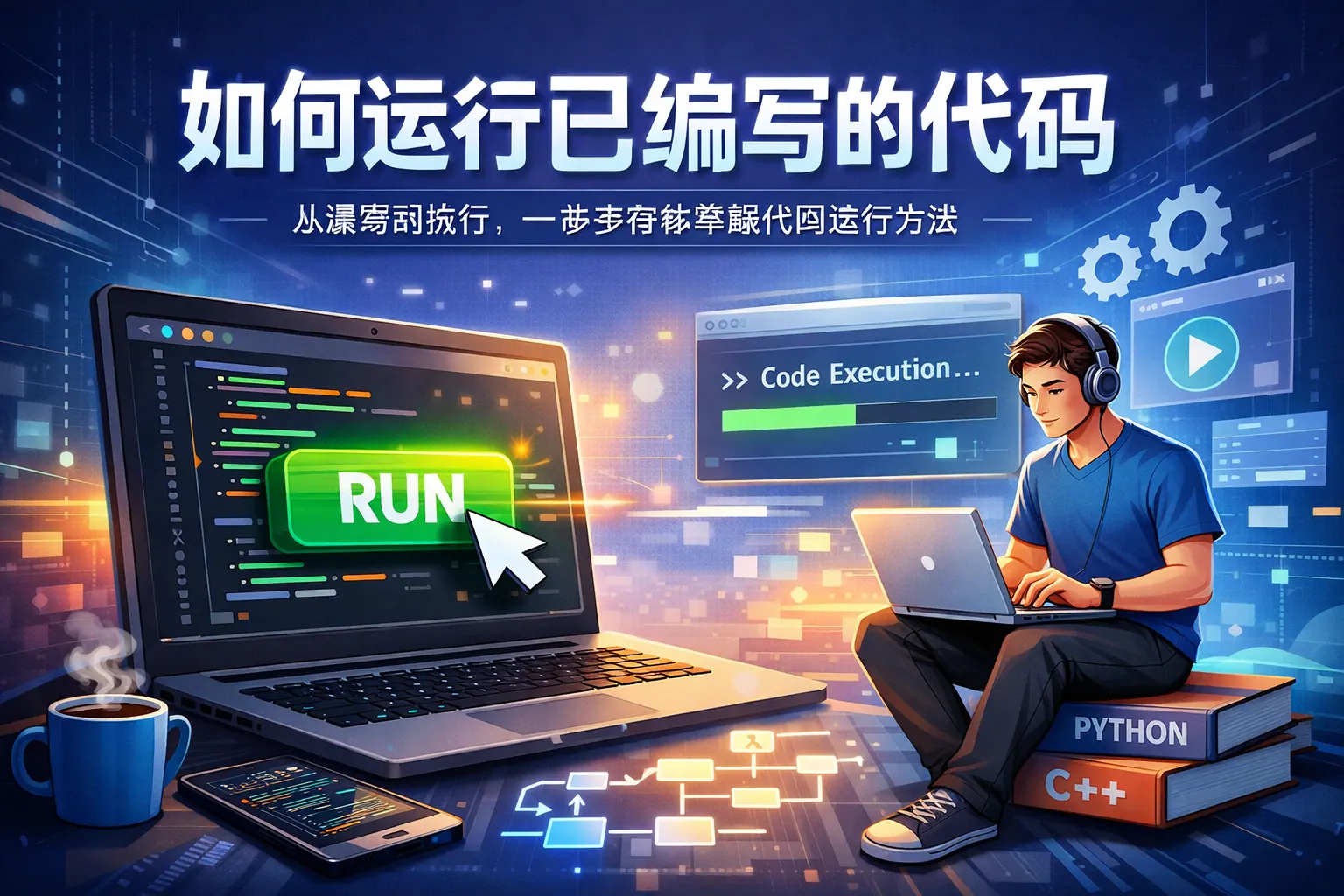 如何运行已编写的代码