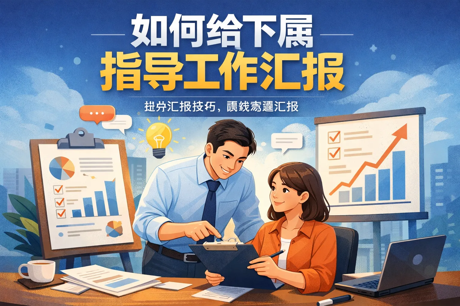 如何给下属指导工作汇报