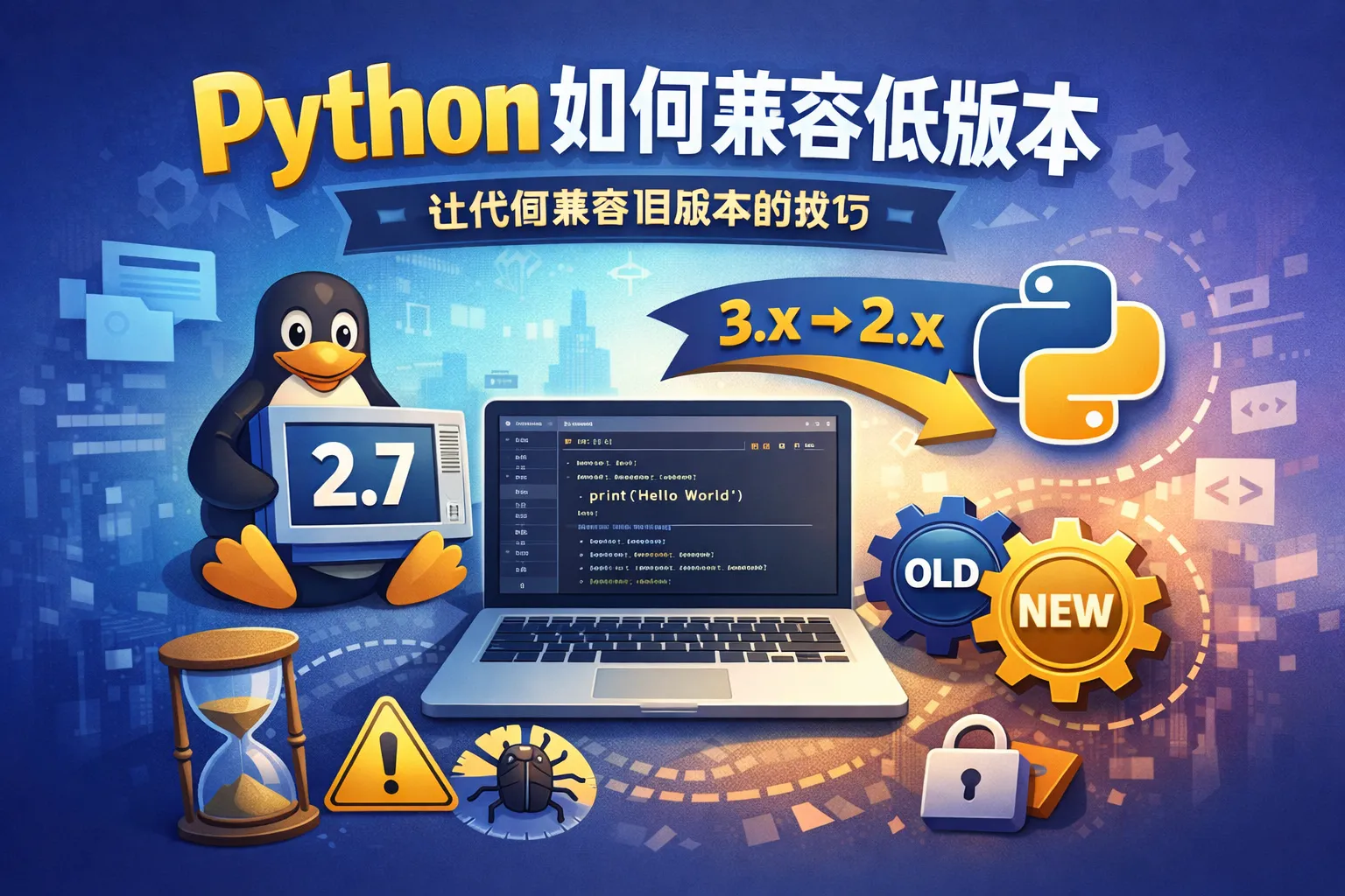 python如何兼容低版本