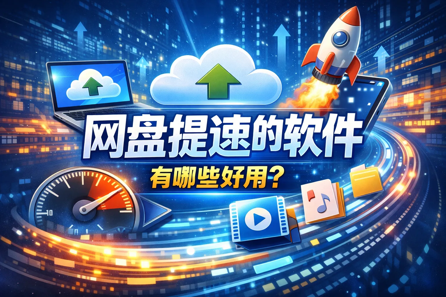 网盘提速的软件有哪些好用