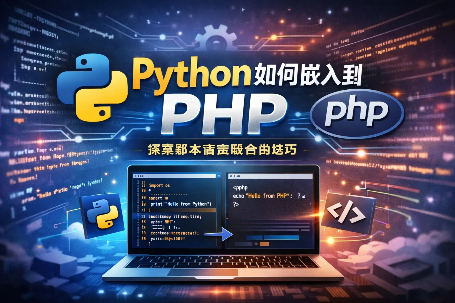 python如何嵌入到php