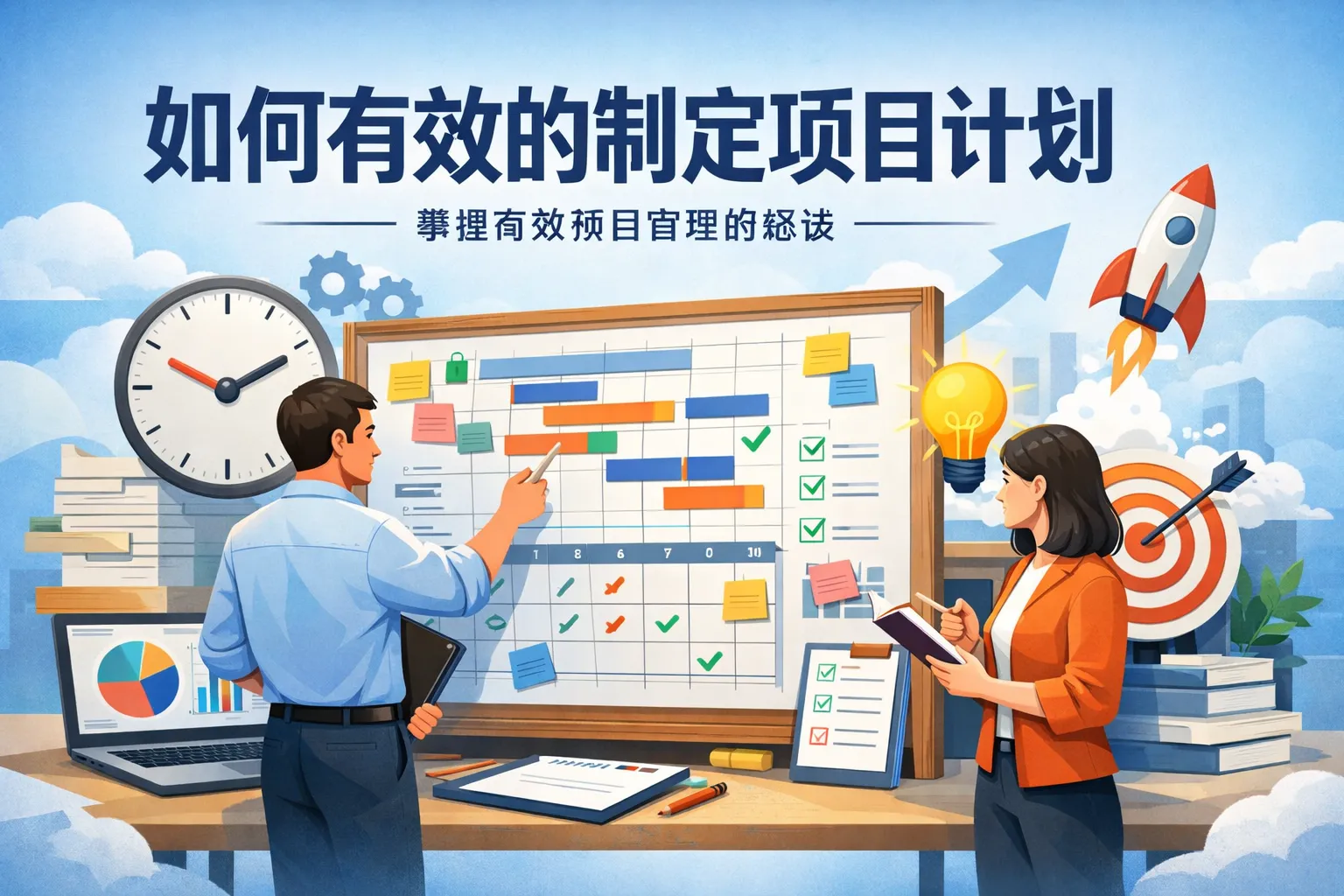 如何有效的制定项目计划