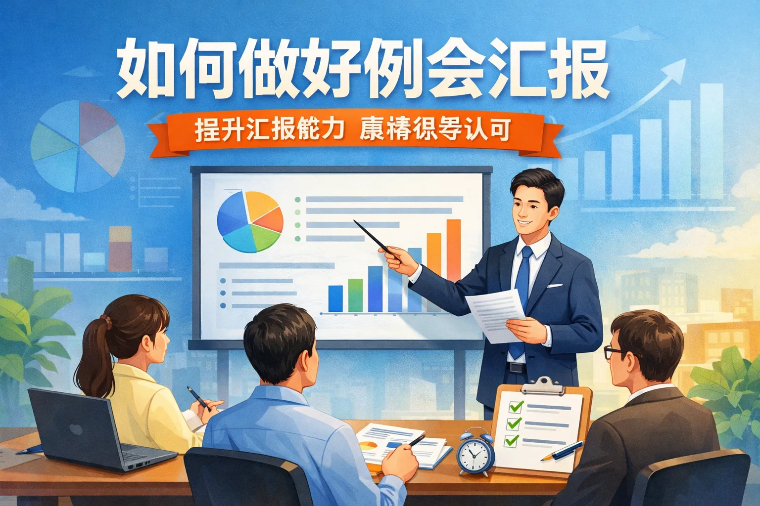 如何做好例会汇报