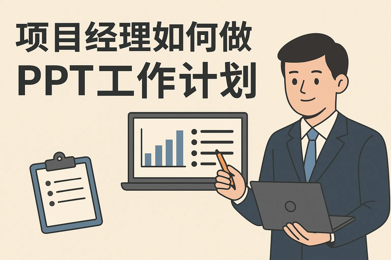 项目经理如何做ppt工作计划