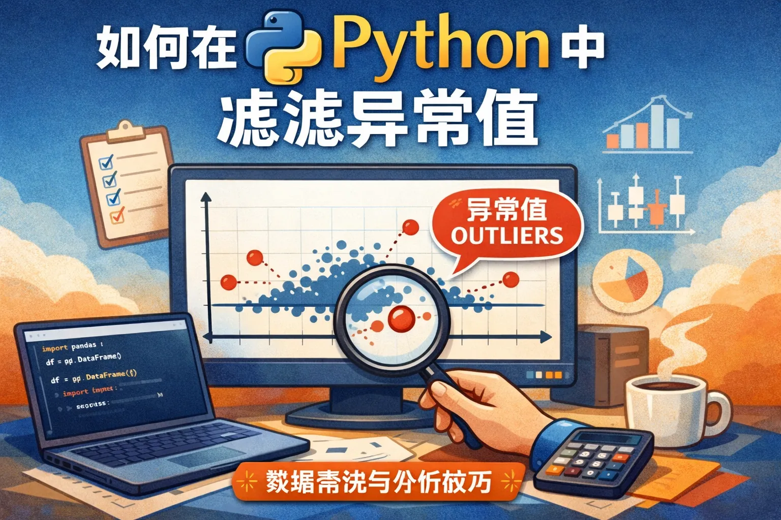 如何在python中过滤异常值