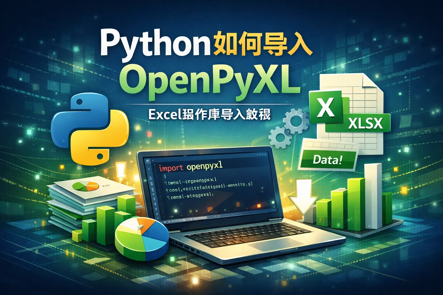 python如何导入openpyxl