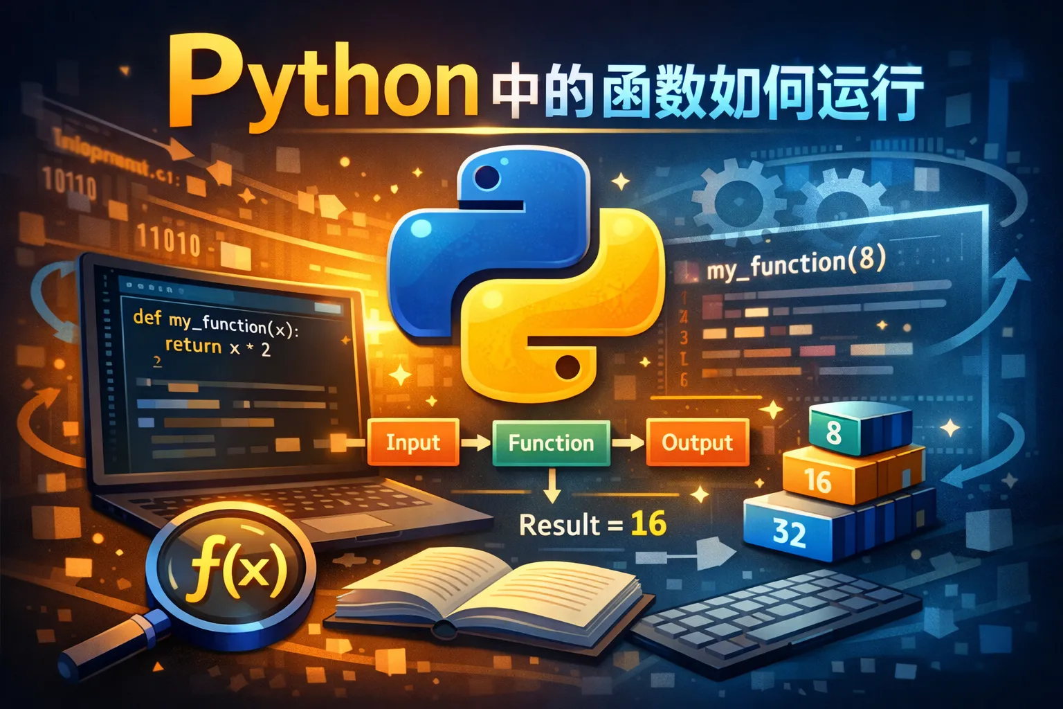 python中的函数如何运行